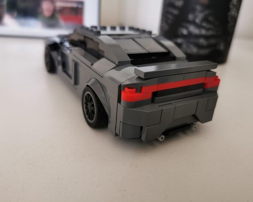 LEGO MOC Dodge Charger Hellcat - Grey - 8Stud Speed Champions Size by ...