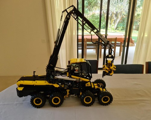 LEGO MOC Ponsse Scorpion King Harvester by marthart | Rebrickable ...