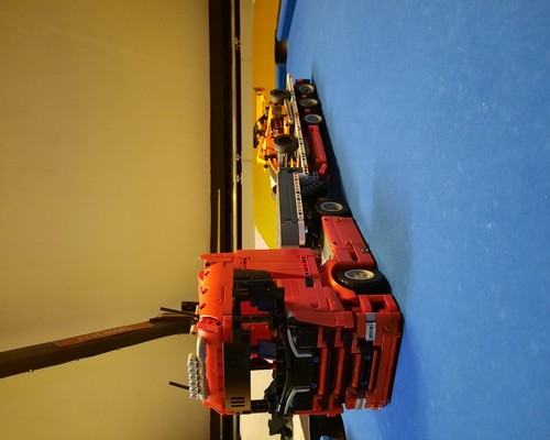 LEGO MOC Scania truck and steering trailer by technicprojects | Rebrickable - Build with LEGO