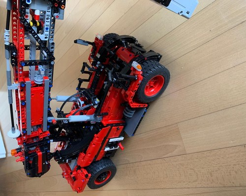 LEGO MOC 42082 C model - Reach Stacker by Dyens Creations | Rebrickable ...