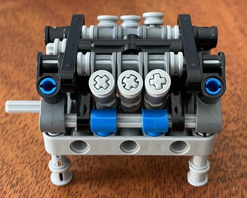 LEGO MOC Mini V6 engine by Superkoala | Rebrickable - Build with LEGO
