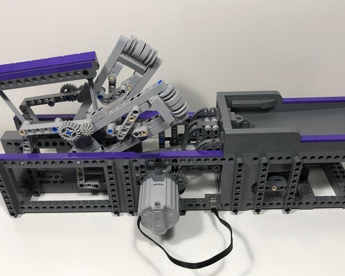 Lego Moc Sawyer Scissor Lift Ii Gbc Module By Jjsherm2 Rebrickable