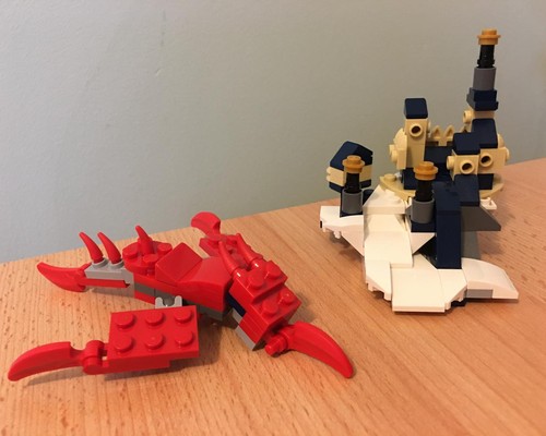 LEGO MOC 31088 Micro castle and dragon by BrickIntelligence ...