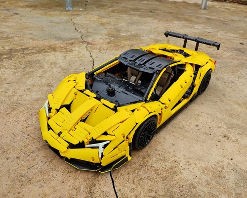 LEGO MOC Lamborghini Centenario 1:8 hypercar by T-Lego | Rebrickable ...