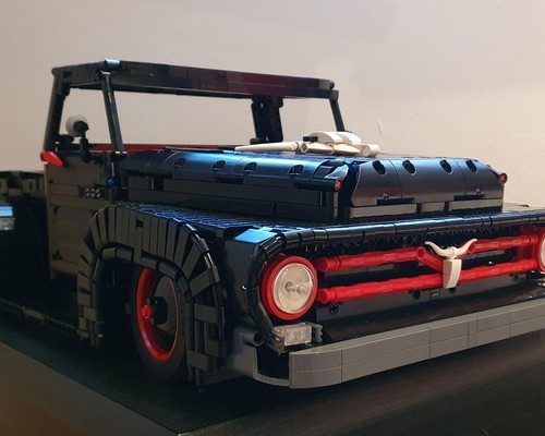 LEGO MOC Ford F100 by Loxlego | Rebrickable - Build with LEGO
