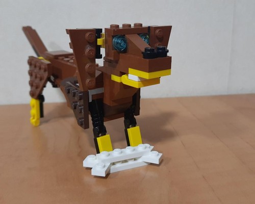 LEGO MOC 31004: Dachshund by Tomik | Rebrickable - Build with LEGO