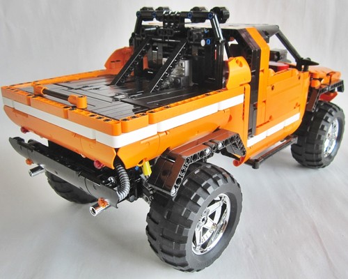 LEGO MOC Custom Pick-Up 4X4 by Lucioswitch81 | Rebrickable - Build with ...