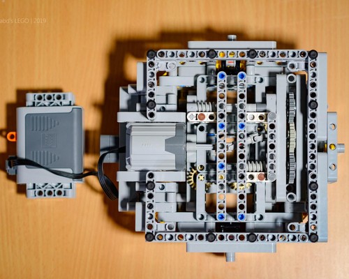 Lego Moc Lego Technic Motorised Display Turntable By Majklspajkl