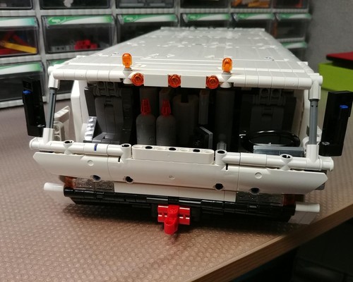 Lego Moc Aircraft Pushback Tractor By Steelman14a Rebrickable Build