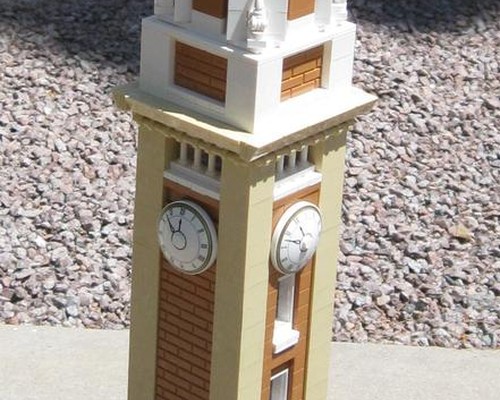 LEGO MOC-23668 Clock Tower (Architecture 2019) | Rebrickable - Build ...
