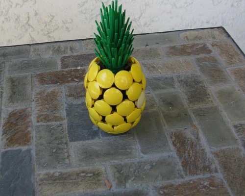 LEGO MOC Pineapple by MyKidisanAlien | Rebrickable - Build with LEGO