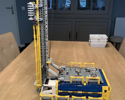 LEGO MOC Drill rig- 42055 C model by BrickbyBrickTechnic | Rebrickable ...