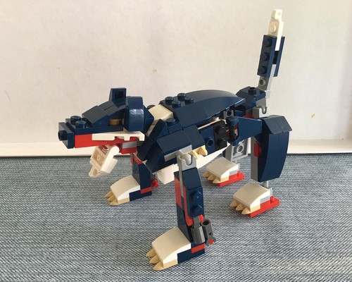 LEGO MOC Deep Blue: Wolf Transformer by Ailurophelia | Rebrickable ...
