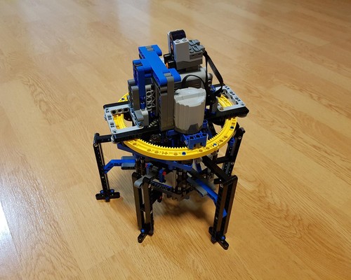 Lego Moc 11244 Spider Tank Technic Model Robot 2017 Rebrickable