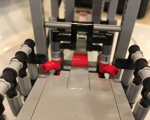 Lego Moc Modular Tipper Module Exit Left By Lassed Rebrickable Build With Lego