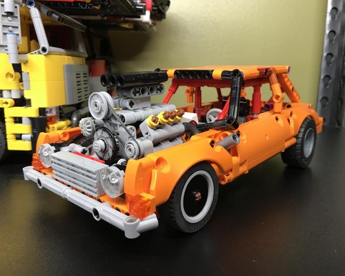 LEGO MOC Lego AMC Pacer Super Dragster by filsawgood | Rebrickable ...