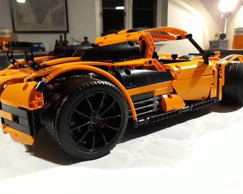 Lego Moc Flat Awd Chassis By Didumos Rebrickable Build With Lego