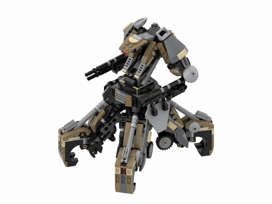 LEGO MOC Pandinus Shifter Tank (Transformer) by Woffle Dude ...