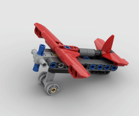 LEGO MOC-179564 42148 Mini Technic Plane by alxkiri | Rebrickable ...