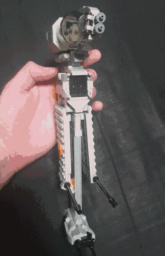 LEGO MOC B-wing with geared wings and cockpit by mickcorp | Rebrickable ...