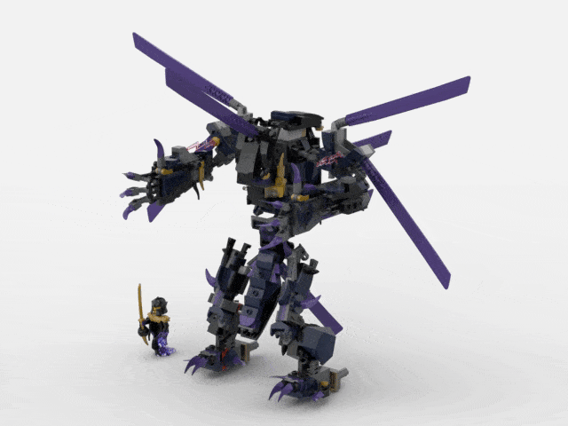 LEGO MOC 71742 Overlord Terror Shredder Mecha by Reactorcore ...