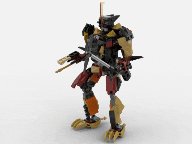 LEGO MOC 71790 Highwalker Mech Mining Worker Variant by Reactorcore ...