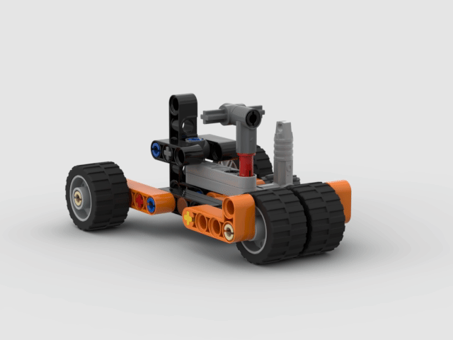 LEGO MOC-222327 Mini Road Roller 30710 Alternate Build by ErikGS ...