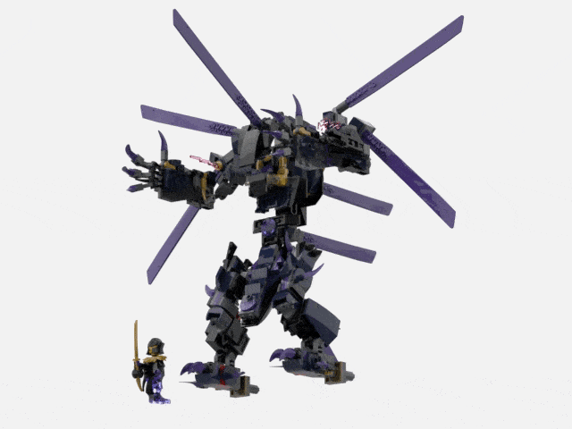 LEGO MOC 71742 Overlord Terror Shredder Mecha by Reactorcore ...