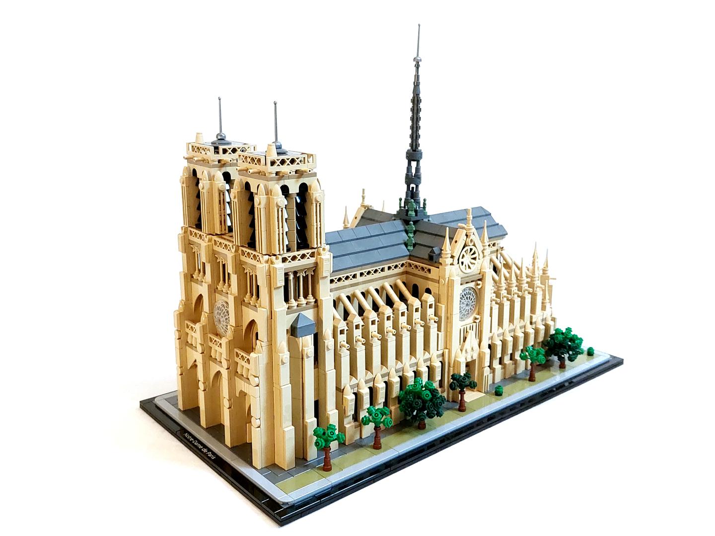 Review : 21061-1 - Notre-Dame de Paris | Rebrickable - Build with LEGO