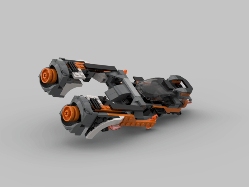 LEGO MOC-232235 Racing Pod by AlterBrickDesign | Rebrickable - Build ...