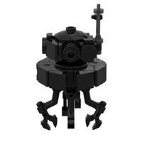 LEGO MOC Imperial Probe Droid Diorama by Bean_Bricks | Rebrickable ...