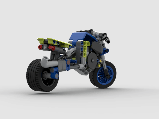 LEGO MOC-185443 42164 MOTOBIKE by Tintin Technic | Rebrickable - Build ...