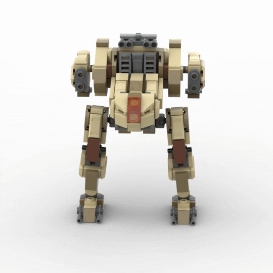LEGO MOC-178444 Jenner JR7-D Light Mech, Battletech / Mechwarrior by ...