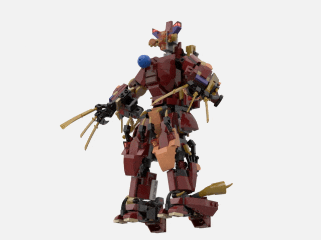 LEGO MOC-197620 71793 Sauron Scissor Hands Mech by Reactorcore ...