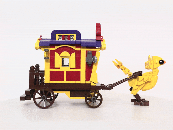 LEGO MOC-212716 Final Fantasy VII Chocobo Carriage by Brick.Ninja ...