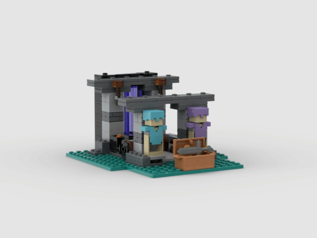 LEGO MOC-221127 Secret Base with Portal 21252 Alternative by AlexGam ...