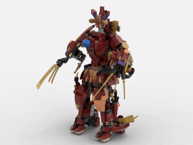 LEGO MOC-197620 71793 Sauron Scissor Hands Mech by Reactorcore ...