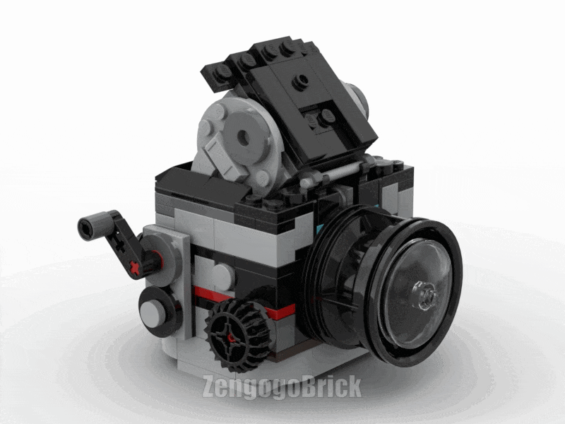 LEGO MOC-175500 31147 Medium Format Film Camera by zengogobrick ...