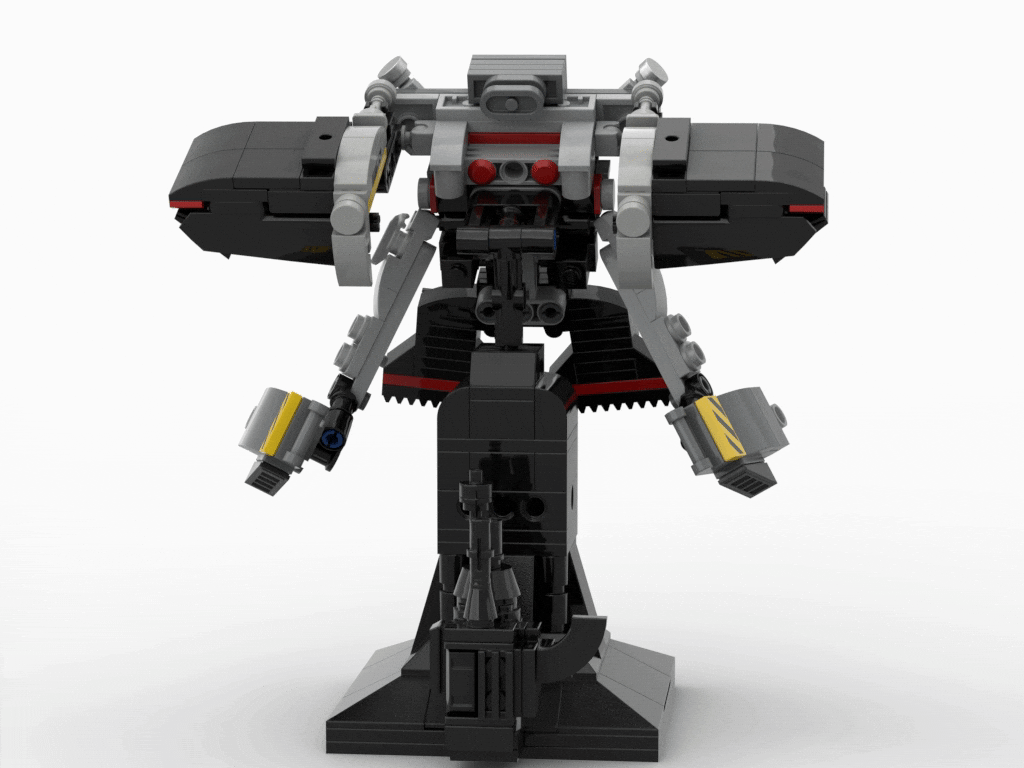 LEGO MOC-205878 RoBoCop by BroadBricks_Studio | Rebrickable - Build ...