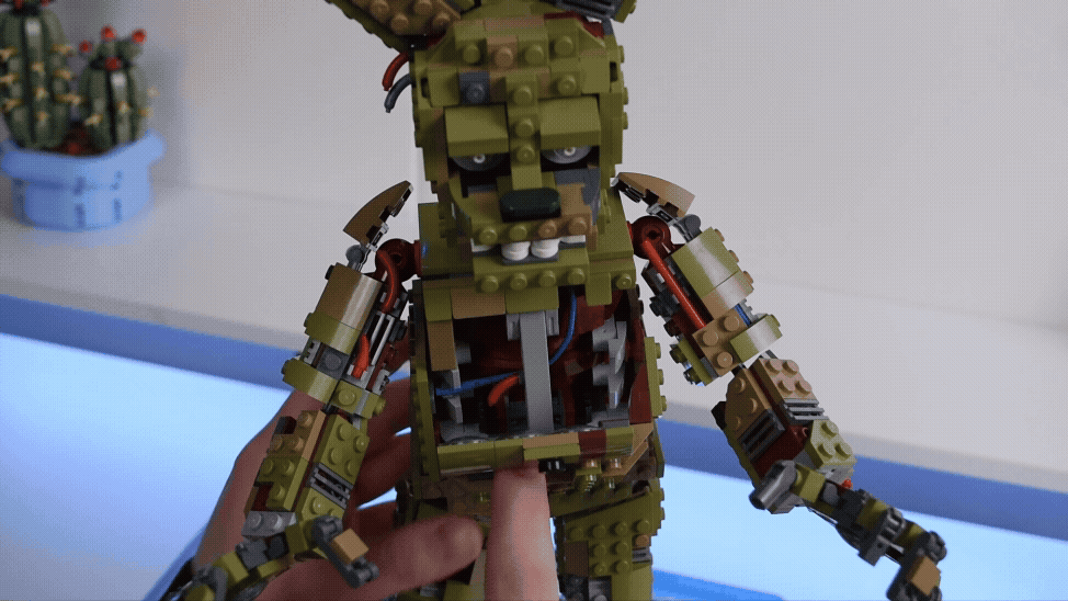 LEGO MOC-253228 Springtrap by bluebrickmax | Rebrickable - Build with LEGO