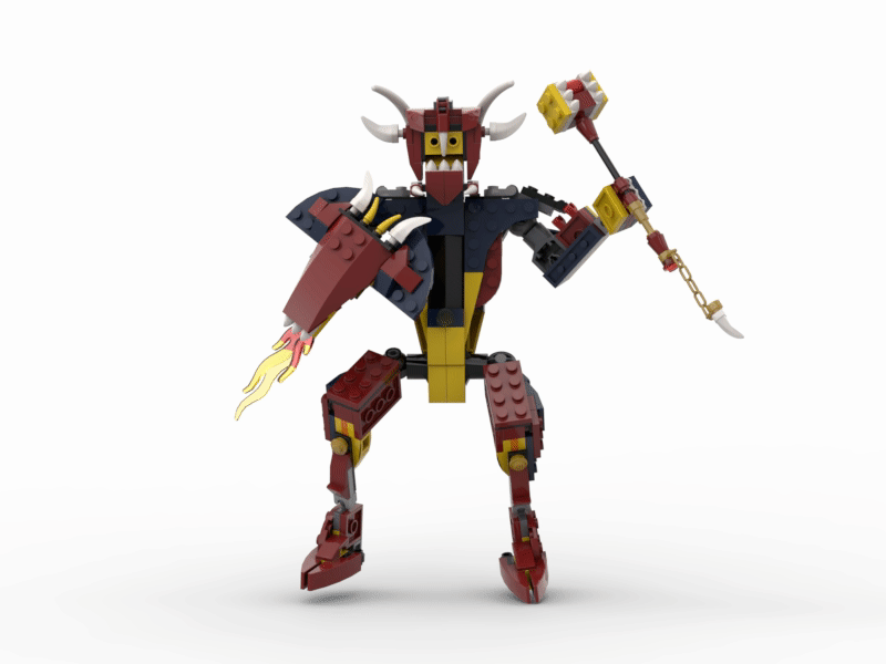 LEGO MOC-133354 Uruk-hai 31102 by Lifepath | Rebrickable - Build with LEGO